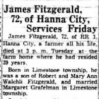 James Fitzgerald (1879–1952) • FamilySearch