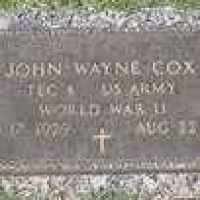 John Wayne Cox (1927–1993) • FamilySearch