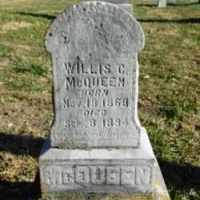 Willis C McQueen (1868–1894)