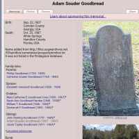Adam Souder Goodbread (1807–1887) • FamilySearch