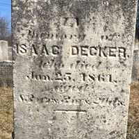 Isaac E Decker (1774–1861) • FamilySearch