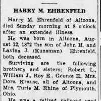 Harry Morris Ehrenfeld (1872–1943) • FamilySearch