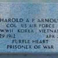 Col. Harold Arthur Parks Armold (1912–1975) • FamilySearch
