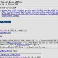 Janet Turnball of Minto (1347–1381)