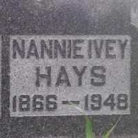 Nancy Margaret Ivey (1866–1948) • FamilySearch