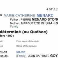 Marie Catherine Ménard (1679–1713)