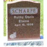 Ruth Doris Elaine Scharf (1938–2020)