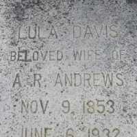 Caroline Louise "Lula" Davis (1853–1932)