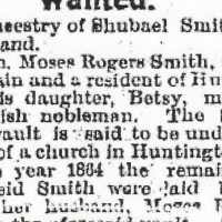 Moses Rogers Smith (1769–1847) • FamilySearch