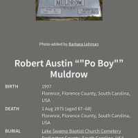Robert Austin “Po Boy” Muldrow (1907–) • FamilySearch