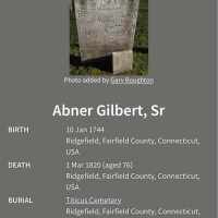 Abner Gilbert Sr (1744–1820) • FamilySearch