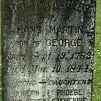 Hans Martin Kegley Sr. (1782–1844)