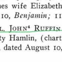 Col John Ruffin (1704–1775) • FamilySearch