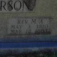 Rev. Malcolm Alfred Patterson (1810–1883) • FamilySearch