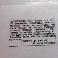 EMMANUAL Schofield (1891–1954) • FamilySearch