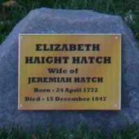 Elizabeth Haight (1772–1847) • FamilySearch
