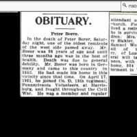 Peter Borer (1823–1909) • FamilySearch