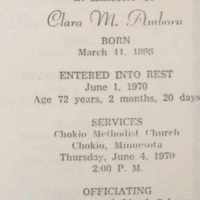 Clara Amborn (1898–1970) • FamilySearch