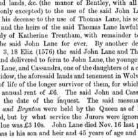 Sir John Lane 1st of Bentley Hyde (1500–1576)