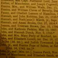 Katherine Perkins (1648–1714) • FamilySearch