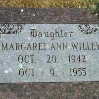 Margaret Ann Willey (1942–1955) • FamilySearch