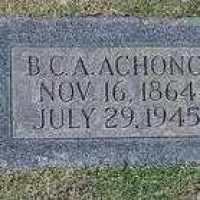 Boniface Chang Ah Tim Achong (1864–1945)