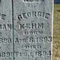 Georgie Kehm (1893–1894) • FamilySearch