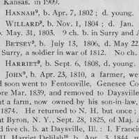 Harriet Carpenter (1807–1813)