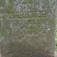 Augustus Savage (1828–1896) • FamilySearch