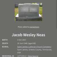 Jacob Wesley Neas (1857–1946)