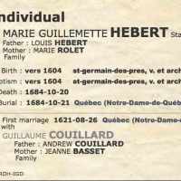 Guillemette Hebert (1608–1684)
