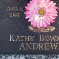 Katherine Alice Bowman Isbell Andrews (1947–2010) • FamilySearch
