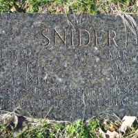 George Washington Snider (1769–1846)