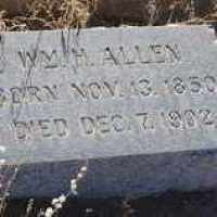 William H Allen (1850–1902) • FamilySearch