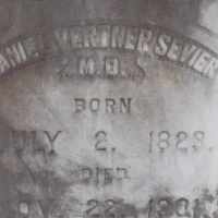Dr. Daniel Vertner Sevier (1823–1901) • FamilySearch