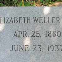 Elizabeth Weller (1860–1937) • FamilySearch