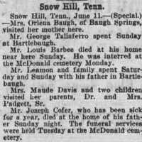 Pvt James 'Lewis' Barbee (1823–1904) • FamilySearch