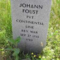 Johannes George Foust Sr (1719–1789)