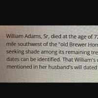William I. Adams (1723–1795)