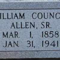 William Council "Bill" Allen Sr (1858–1941)