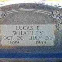 Lucas Ervin Whatley (1899–1959) • FamilySearch