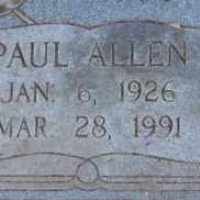 Paul Allen Smoak (1926–1991) • FamilySearch
