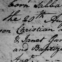 Christian Stevenson (1791–) • FamilySearch