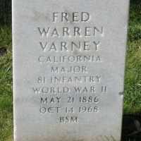 Frederich Warren “Fred” Varney (1885–1968) • FamilySearch
