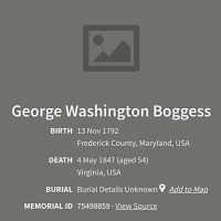George Washington Boggess (1792–1847) • FamilySearch