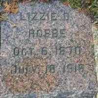 Lizzie Dorbilje Robbe (1870–1918) • FamilySearch