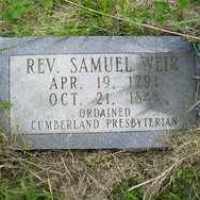 Rev Samuel Jasper Weir (1791–1848) • FamilySearch
