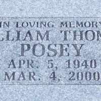 William Thomas Posey (1940–2000) • FamilySearch