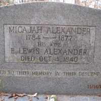 Micajah Alexander (1784–1877) • FamilySearch