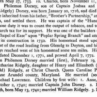 Captain Philemon Dorsey (1714–1772)